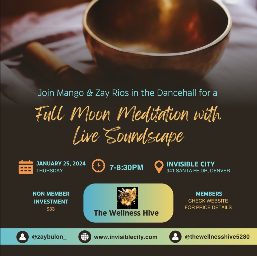 Full Moon Meditation with Mango and Zay - Invisible City