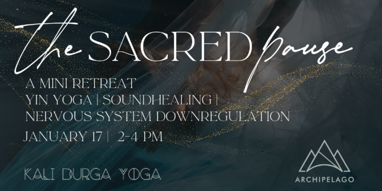THE SACRED PAUSE: Mini Retreat - Yin Yoga | Sound Healing | Nervous ...